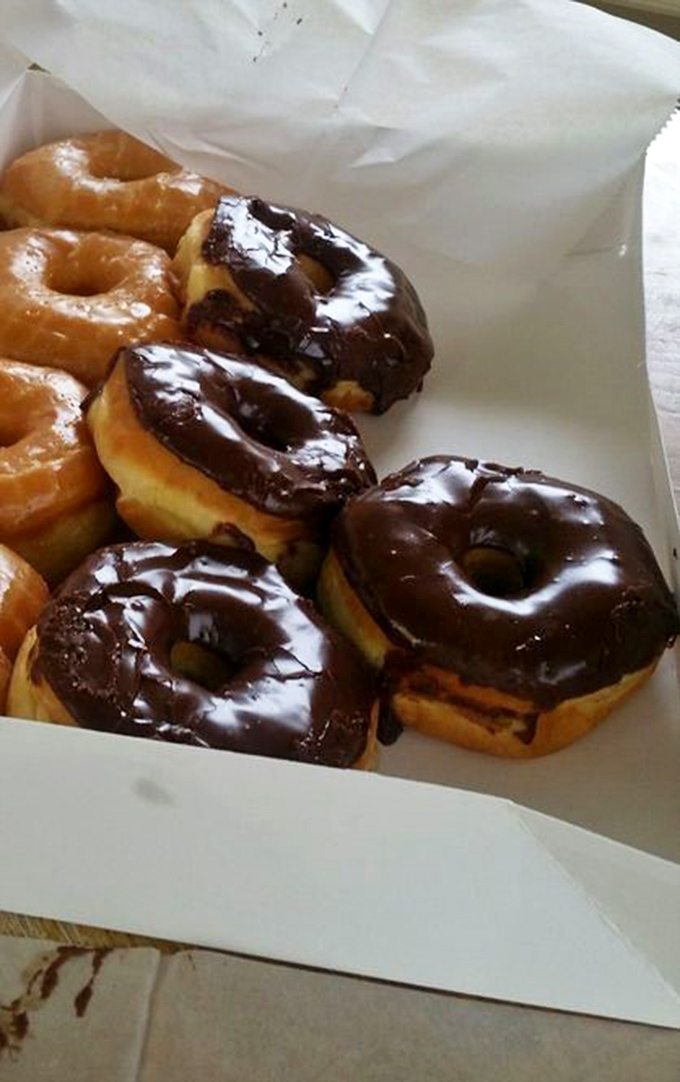 Chocolate-covered heaven! These frosted beauties are so dark and mysterious, they could star in their own film noir.