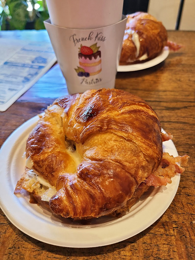 This isn't just a croissant, it's a buttery time machine to a Parisian café. No passport required, just an appetite.