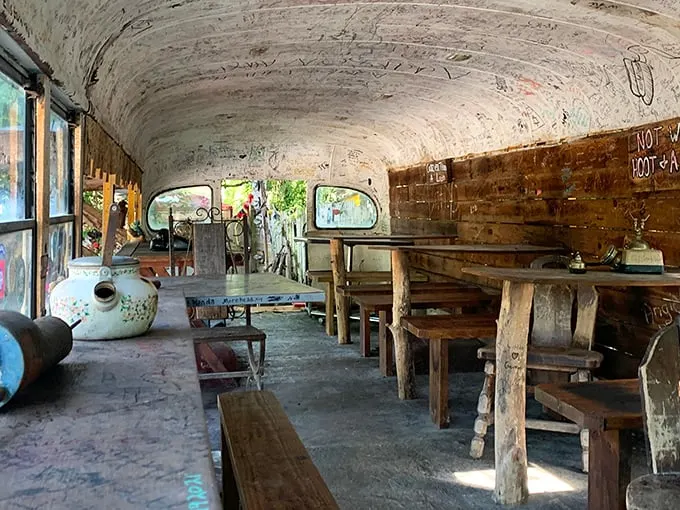 All aboard the flavor express! This converted school bus serves up lessons in deliciousness that you'll never want to skip.