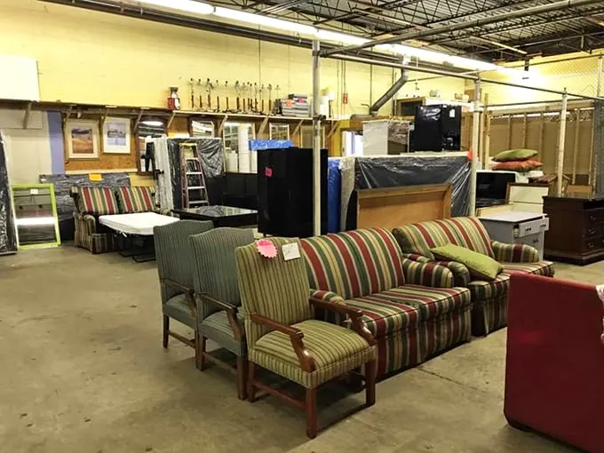 Couch potato's dream come true! These vintage sofas and chairs are just begging for a "Mad Men" marathon or a good old-fashioned nap.