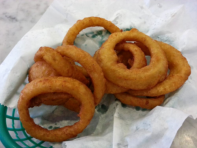Ring-a-ding-ding! These golden hoops of happiness are crunchier than your granddad's knees at a square dance.