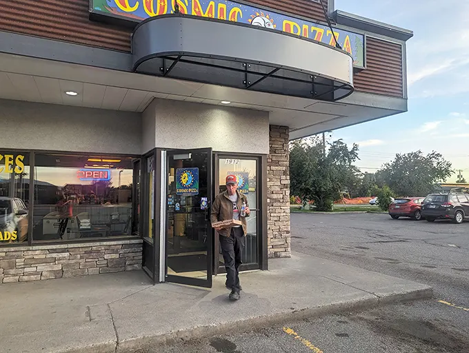 One small step for man, one giant leap for pizza-kind. The journey to flavor nirvana begins here!