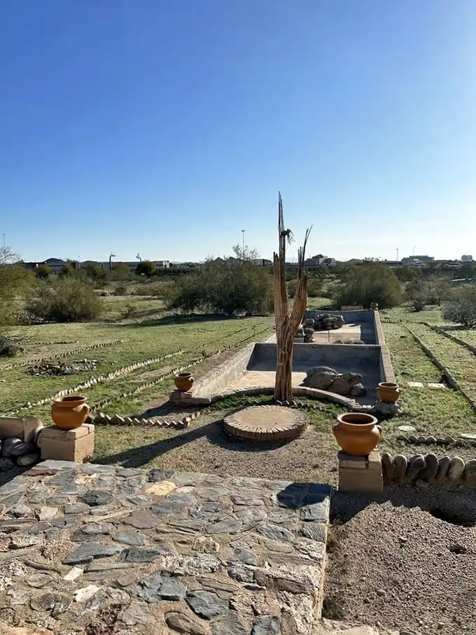 Who needs a moat when you've got a sea of cacti? Tovrea Castle's landscaping is Mother Nature's own security system.