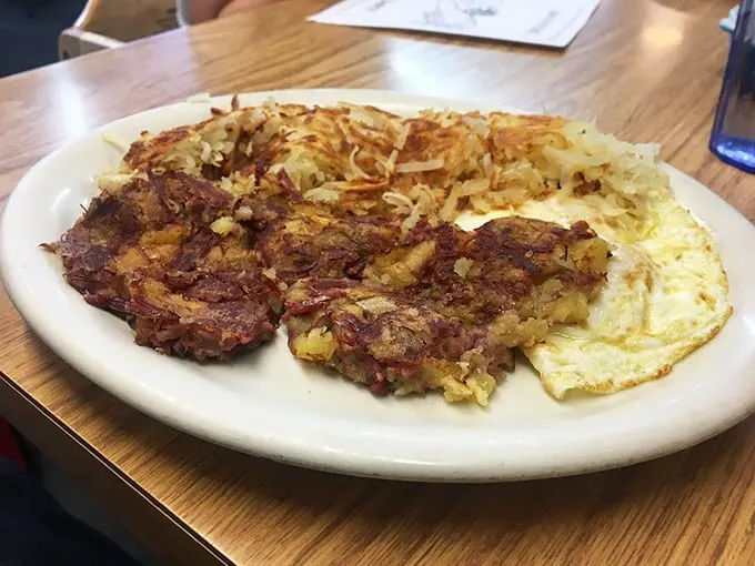 Corned Beef Hash: A breakfast rebellion on a plate. It's like your taste buds decided to throw a party and invited all their favorite flavors.
