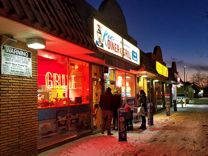 Night owl's delight! Ken's after dark is like a beacon of hope for late-night cravings. Who needs sleep when you can have pancakes at midnight?