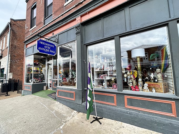 Hermann's Attic Antique Mall: Where one person's trash becomes another's treasure. It's like a real-life version of American Pickers, minus the TV cameras.