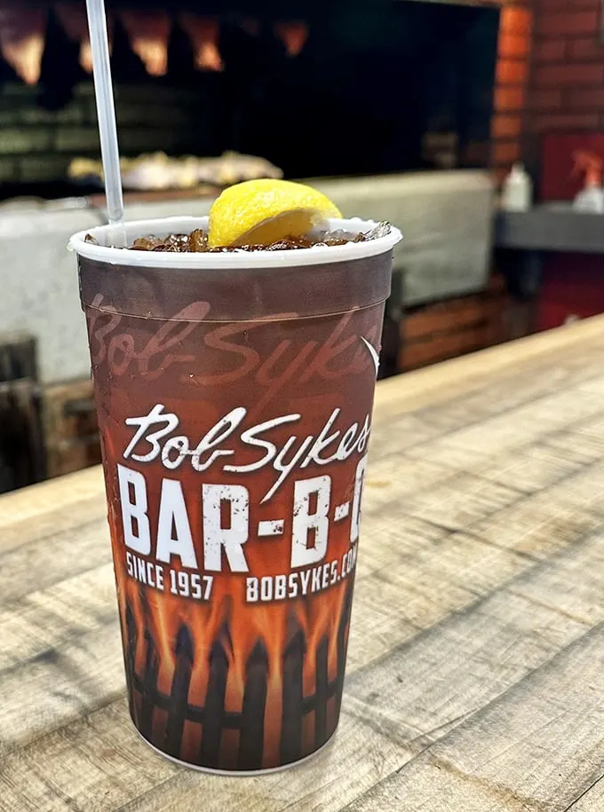 Quench your thirst in style! This icy beverage is the perfect sidekick for your BBQ adventure – because every hero needs a refreshing sidekick.