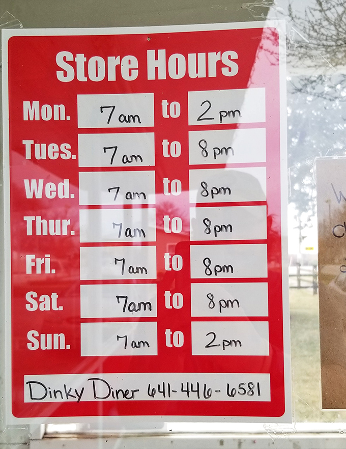 Hours that prove good things come to those who rise early. But don't worry, night owls – there's still time for a late lunch!