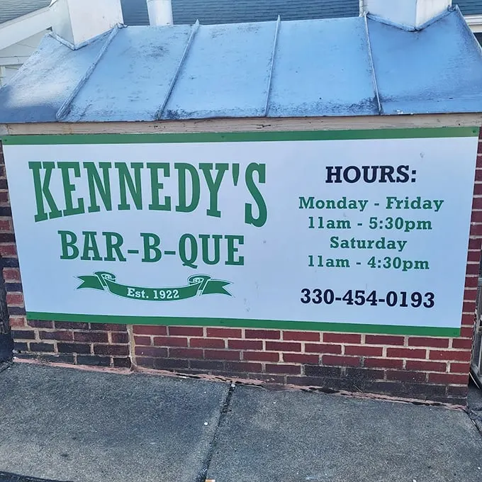 The sign says it all—serving Canton since 1922. In restaurant years, that's practically the Mesozoic Era, and for good reason. Excellence endures.