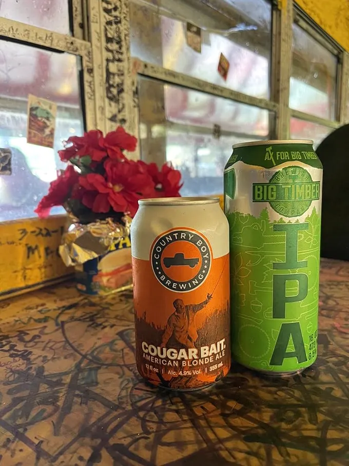 Cheers to unique brews! These local libations are the perfect sidekick for your hot dog adventure, adding a hoppy twist to your hillbilly feast.