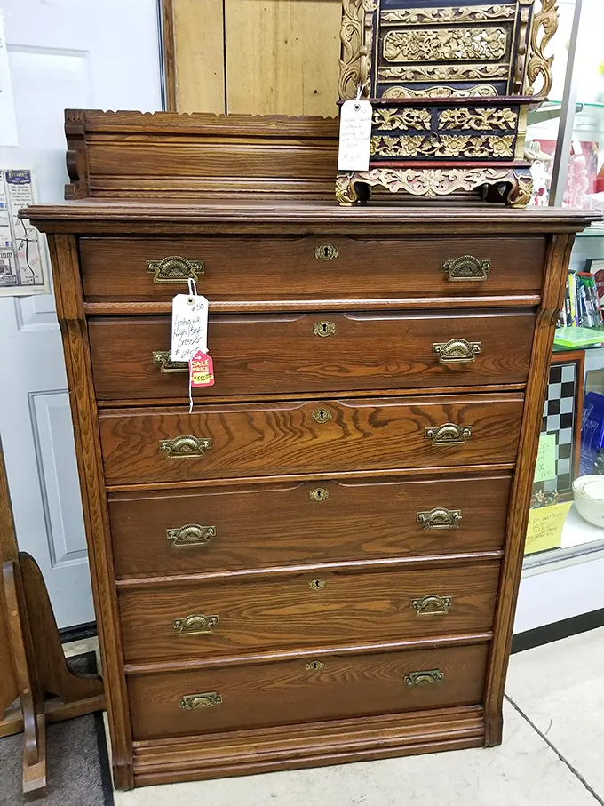 This dresser's seen more outfits than a Hollywood wardrobe department. Now it's ready for its second act in your bedroom!