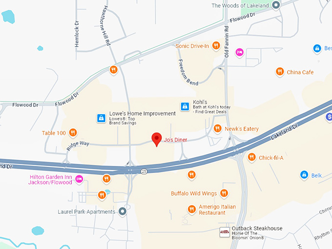 16 jo's diner map