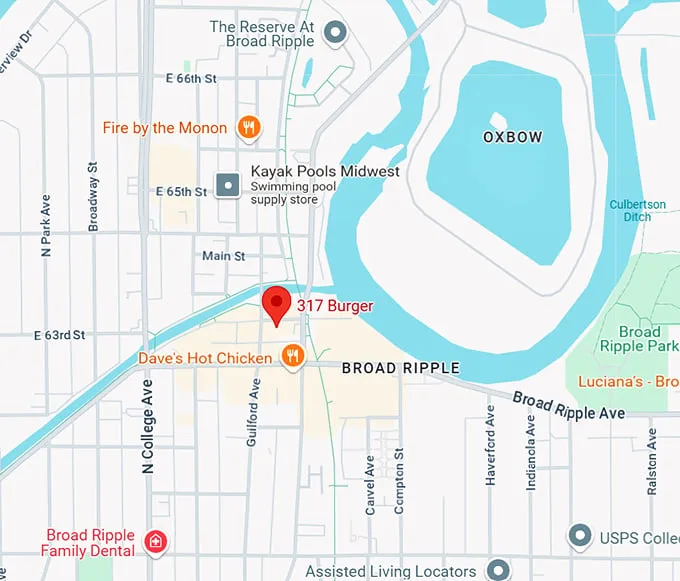 16. 317 burger map
