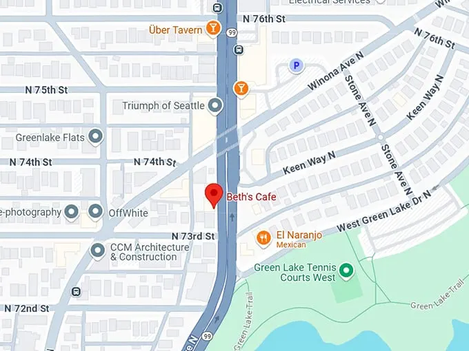 16. beth's cafe map