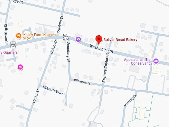 16. bolivar bread bakery map