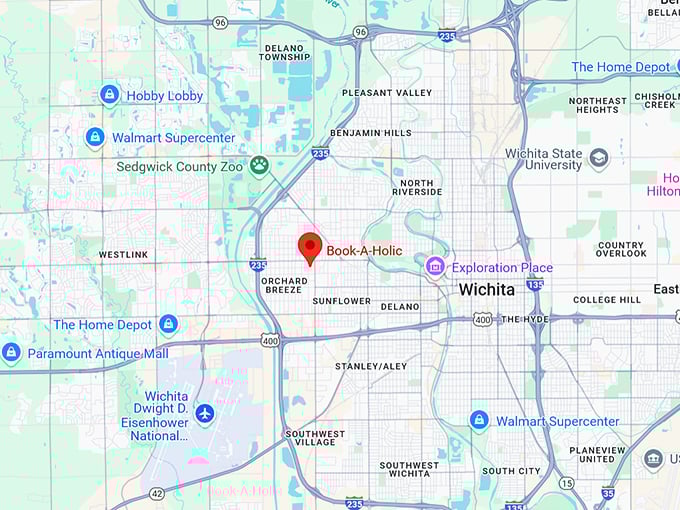 16. book a holic (601 n west st ste 216) map