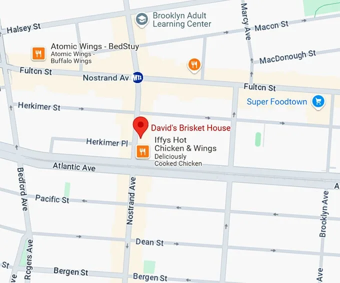 16. david's brisket house map