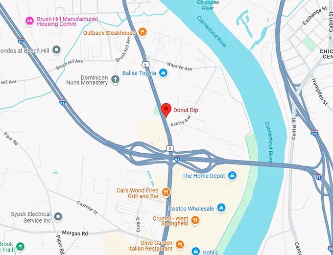 16. donut dip map