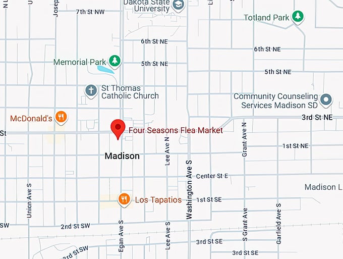16. four seasons flea market map