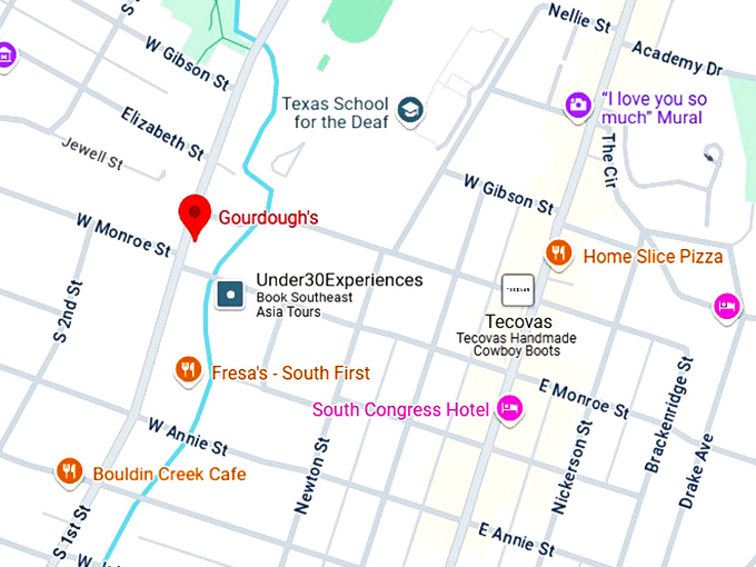 16. gourdough's map
