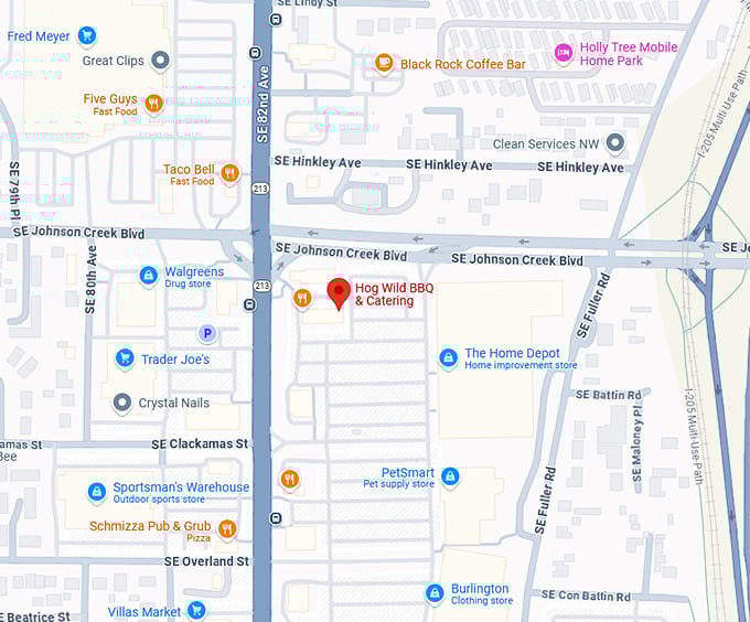 16. hog wild bbq & catering map