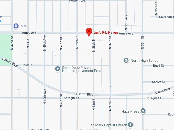 16. jim's rib haven map