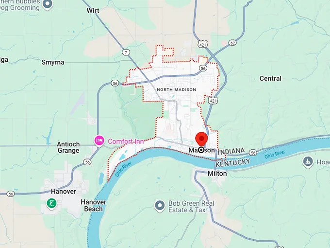 16. madison map