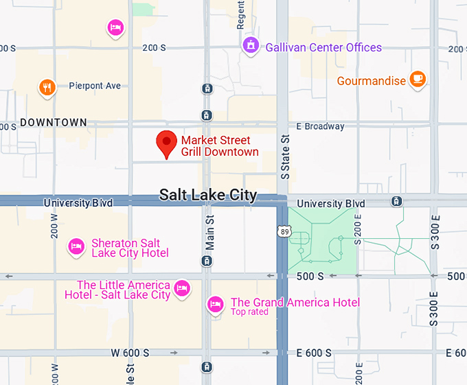 16. market street grill downtown map