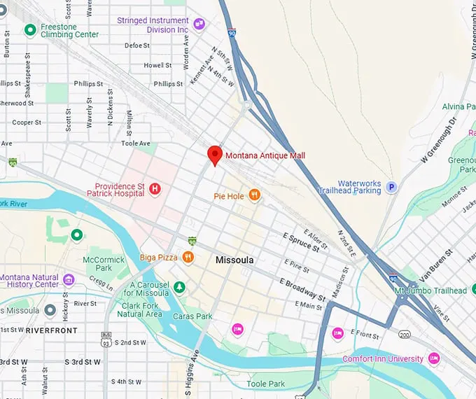16. montana antique mall map