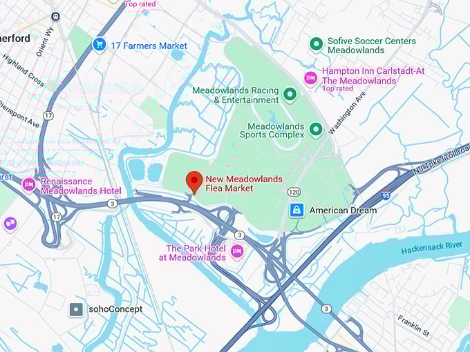 16. new meadowlands flea market map