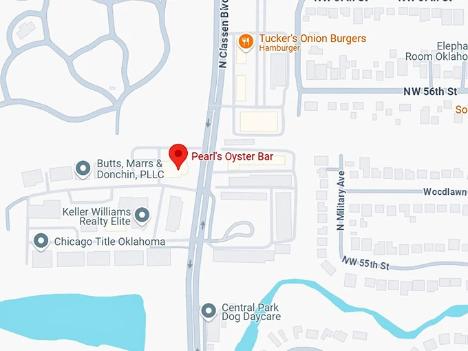 16. pearl's oyster bar map