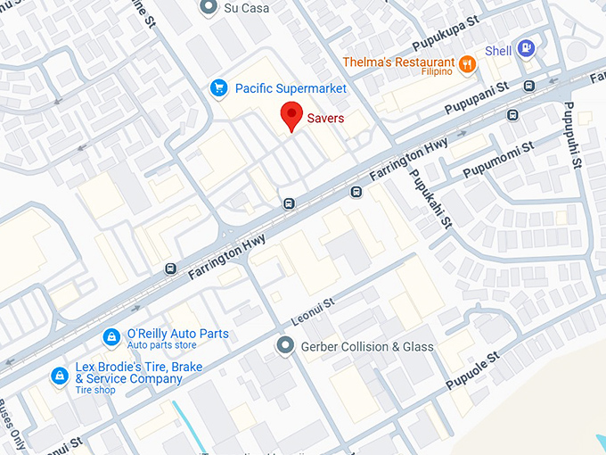 16. savers map
