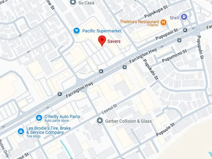16. savers map