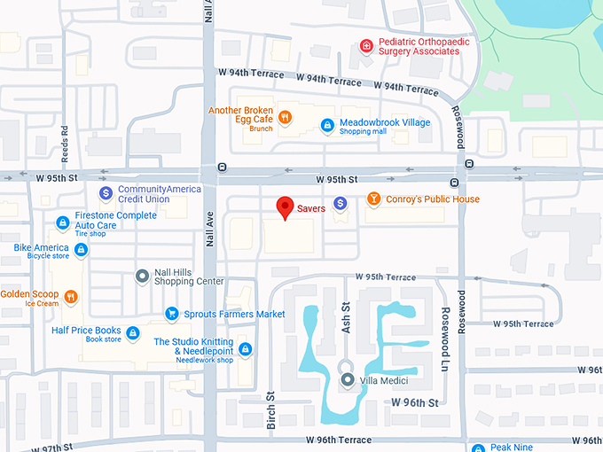 16. savers map