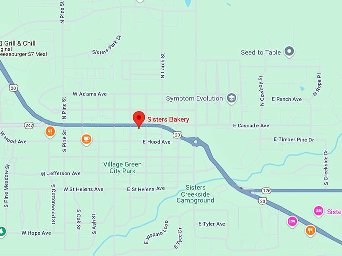 16. sisters bakery map