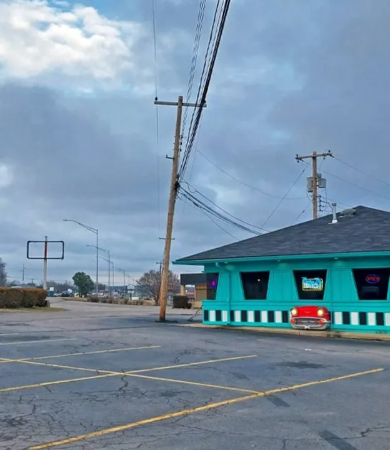 1950s style diner arkansas ftr