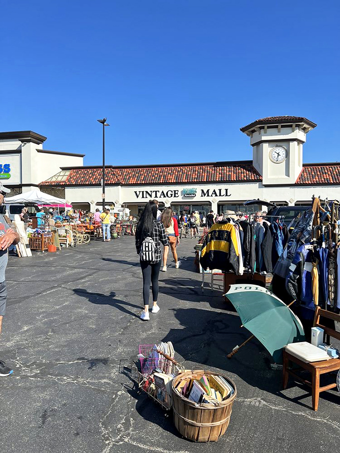 Step right up to the treasure trove! The outdoor market is a kaleidoscope of yesteryear, where one person's junk becomes another's "I can't believe I found this!"