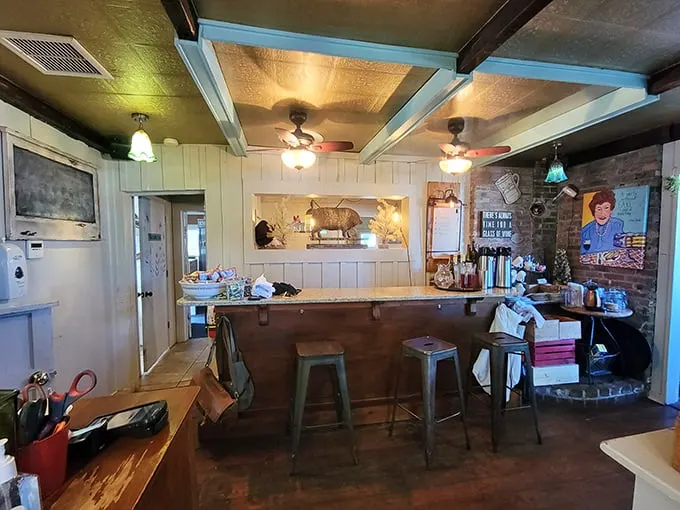 Step inside and you'll feel like you've stumbled into your eccentric aunt's kitchen – if she had a PhD in pickle-ology.