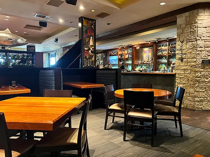 Step inside and let the nautical vibes wash over you. Pearl's interior is a perfect blend of cozy and classy.