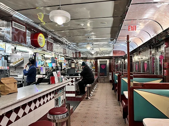 Step inside and suddenly you're in a Norman Rockwell painting come to life. The counter's calling your name – will you answer?