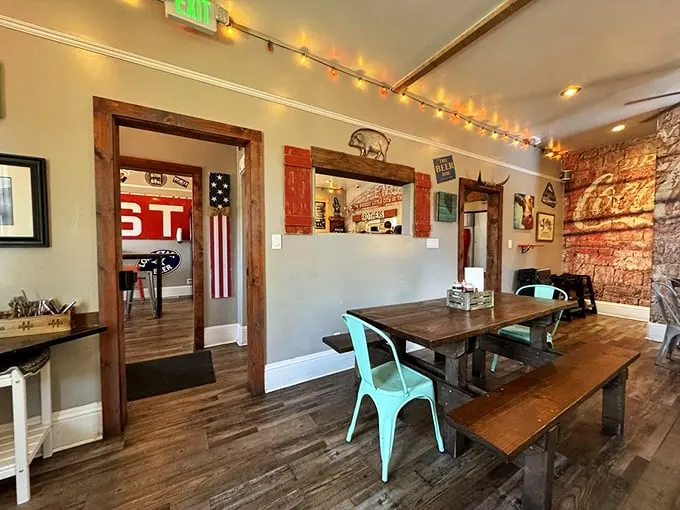 "Welcome to flavor town, population: you!" The bustling interior of Gritz Café promises a feast for both eyes and stomach.