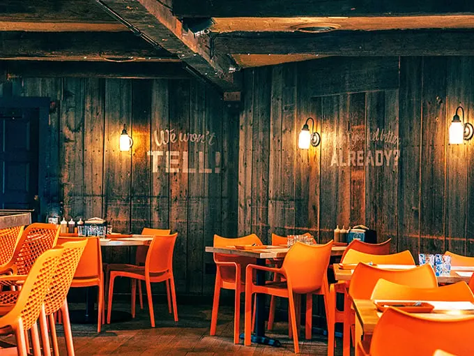Step into a world where comfort meets cool. This isn't your grandma's diner, but she'd feel right at home here.
