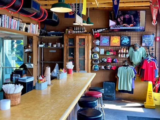 Step inside and feast your eyes! This isn't just a restaurant; it's a barbecue museum where every nook tells a story of saucy adventures.