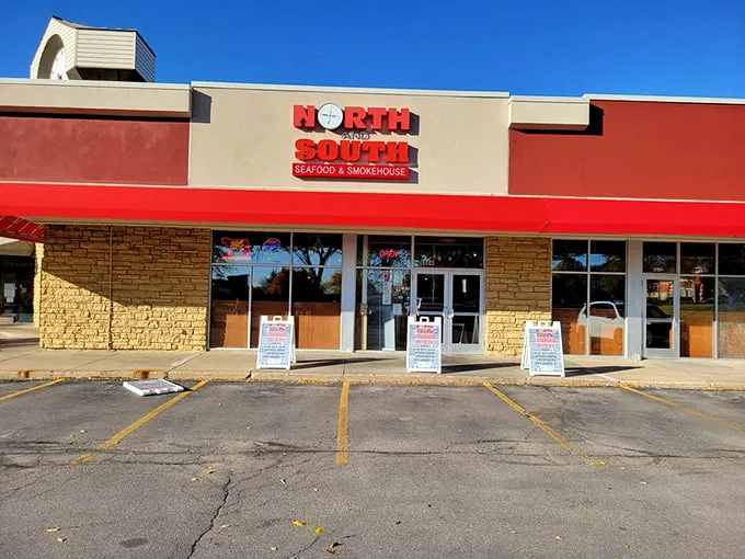 Don't let the humble storefront fool you – inside, it's a United Nations of seafood flavors waiting to be discovered.