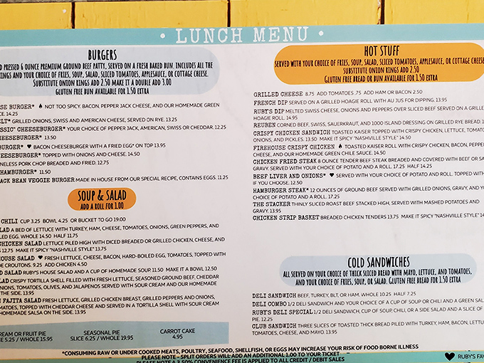 The menu: A choose-your-own-adventure of comfort food classics. Warning: Decision paralysis may occur.