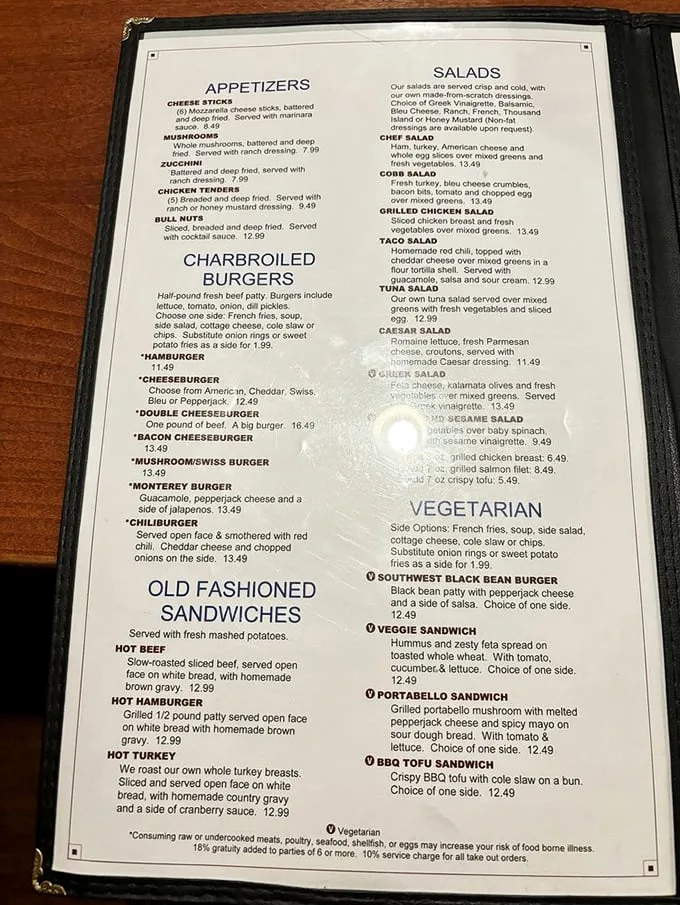 A menu that reads like a greatest hits album of comfort food. Decisions, decisions – it's a delicious dilemma!