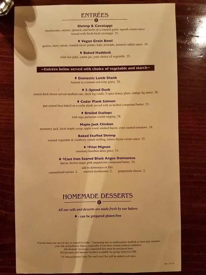 Menu, menu on the wall, who's the fairest feast of all? From vegan grain bowls to cast-iron seared delights, this menu reads like a culinary choose-your-own-adventure.