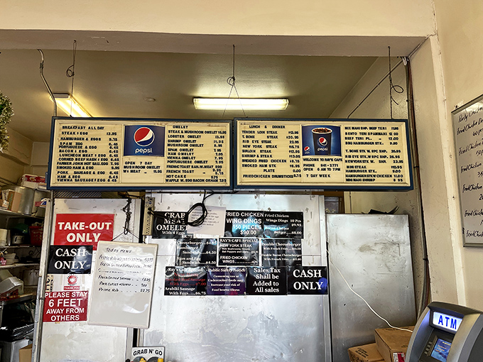 Decisions, decisions! This menu is like a choose-your-own-adventure book, but every ending is delicious.