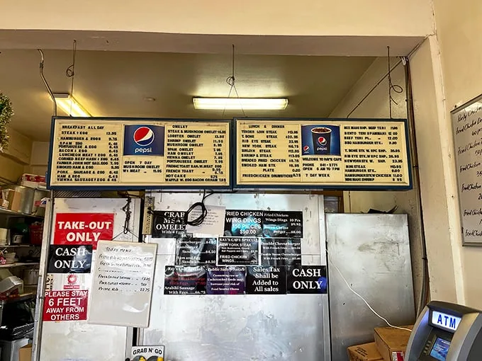 Decisions, decisions! This menu is like a choose-your-own-adventure book, but every ending is delicious.