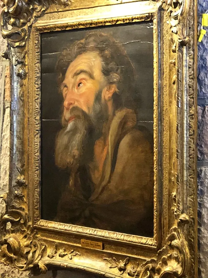 Talk about a piercing gaze! This Renaissance masterpiece could give the Mona Lisa a run for her money in the "eyes that follow you" department.
